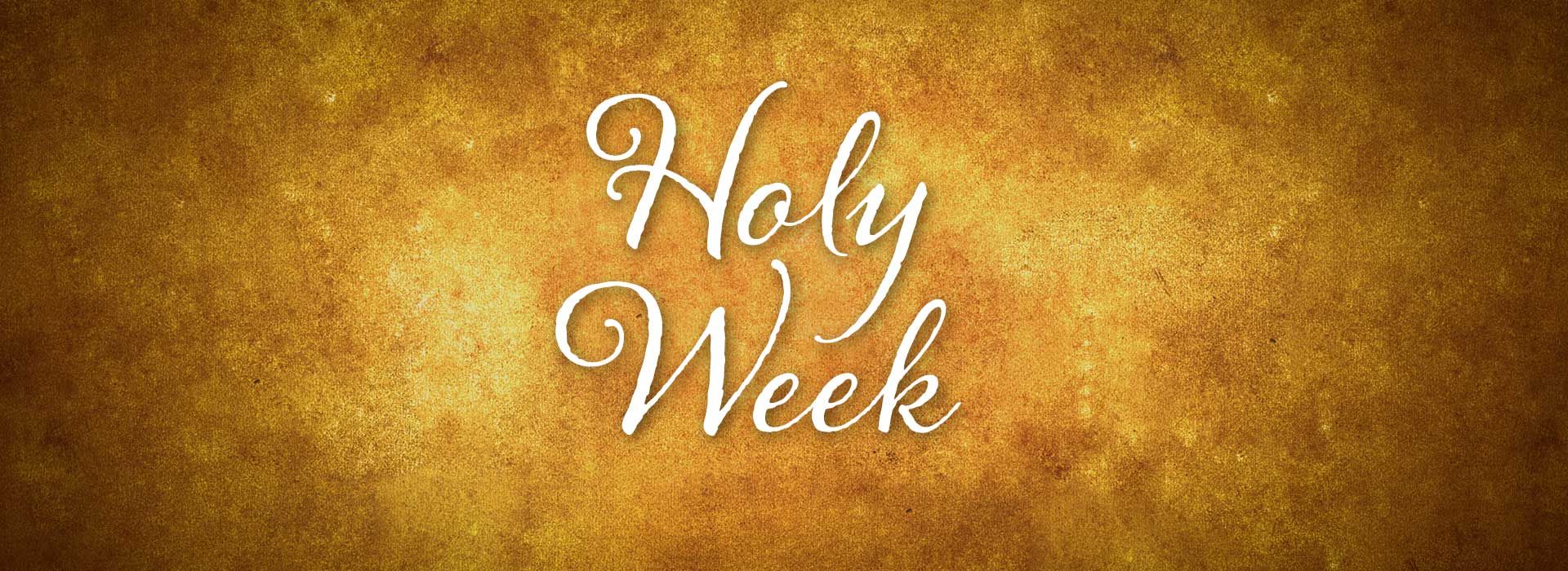Holy Week Ceremonies | Parish of Athy